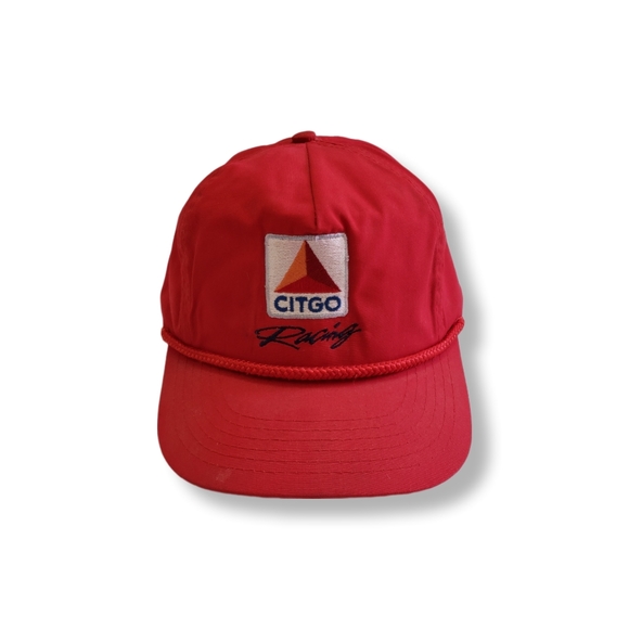 Citgo | Accessories | Vintage Citgo Racing Red Snapback Hat | Poshmark